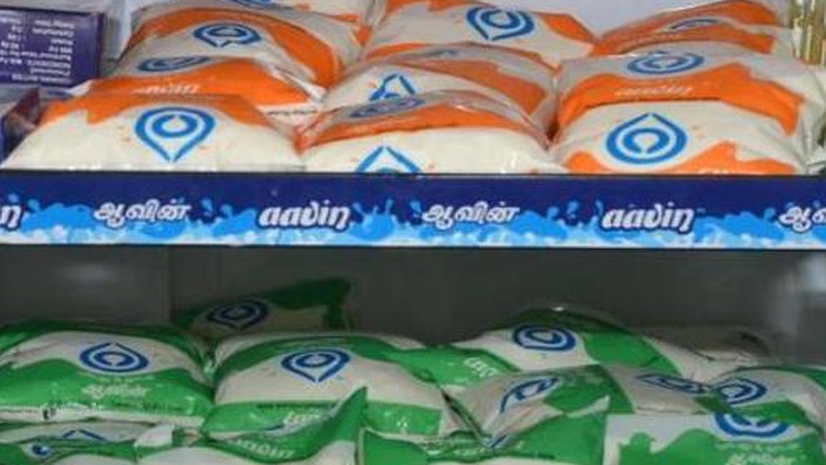 AAVIN introduces milk packets for Rs 10 - The Hindu