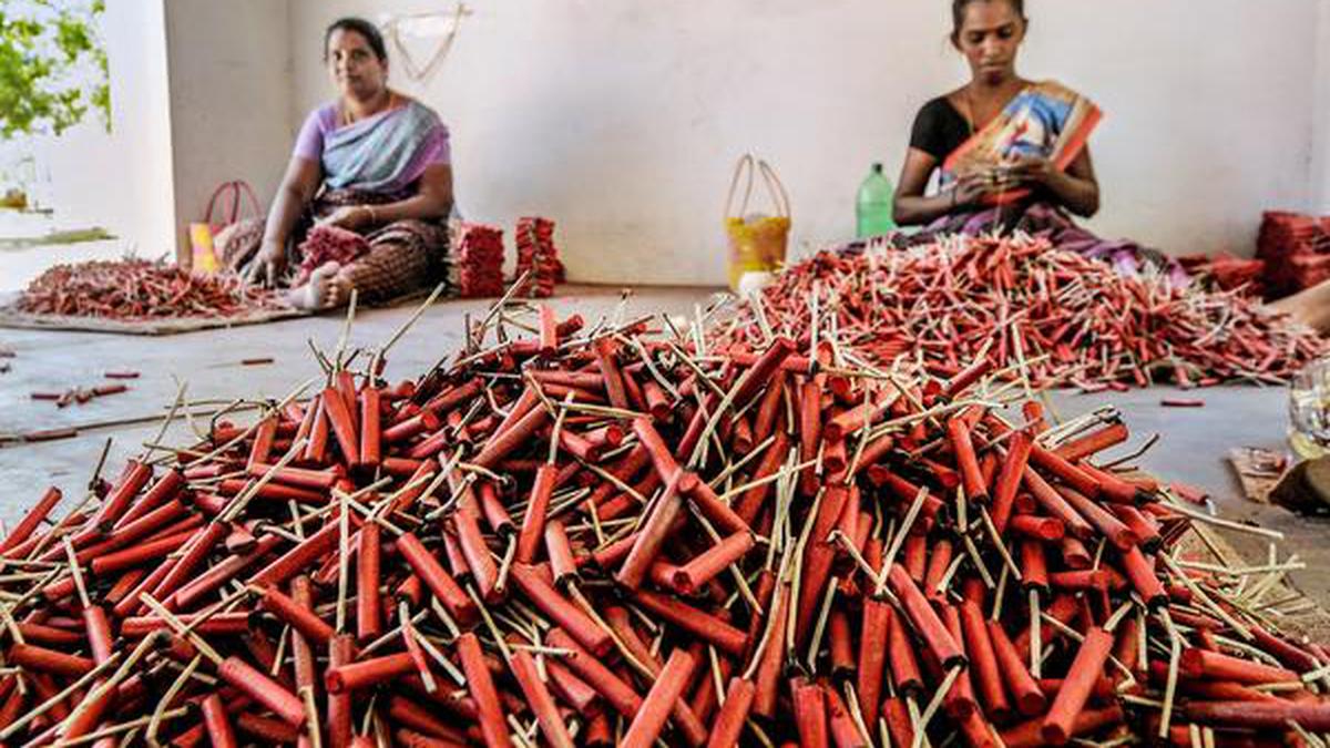 In Sivakasi, Tamil Nadu’s fireworks town, a dud Deepavali looms - The Hindu