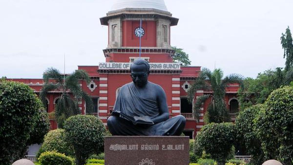 Anna university V-C search panel to be reconstituted - The Hindu