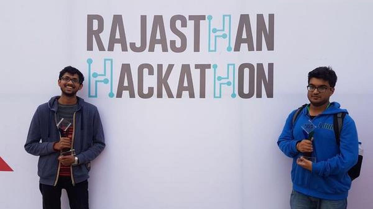 VIT students’ tourism app wins Rajasthan hackathon - The Hindu
