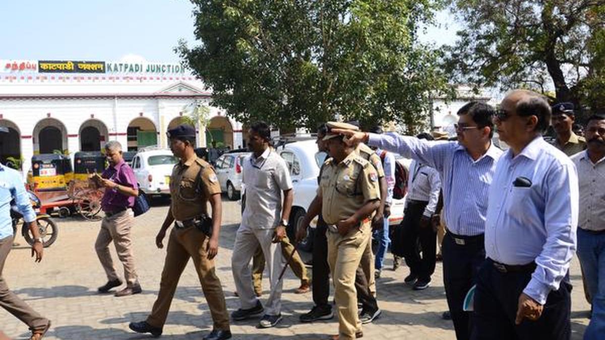 More facilities coming up at Katpadi railway station - The Hindu