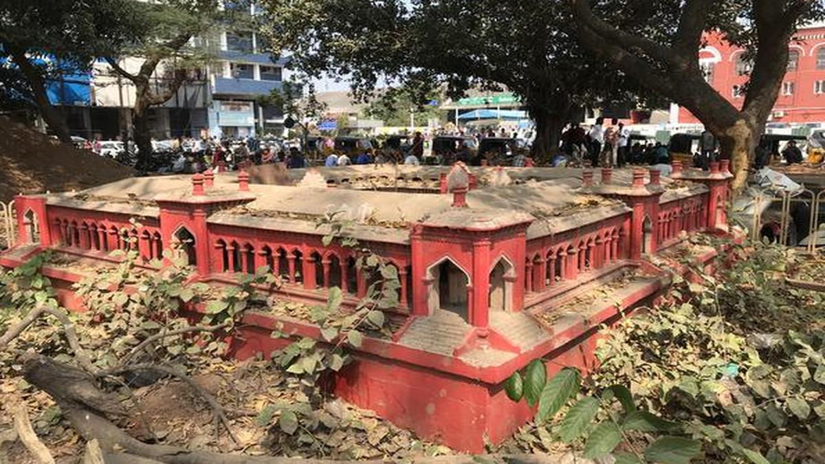 Old Moore Market replica neglected in Chennai - The Hindu