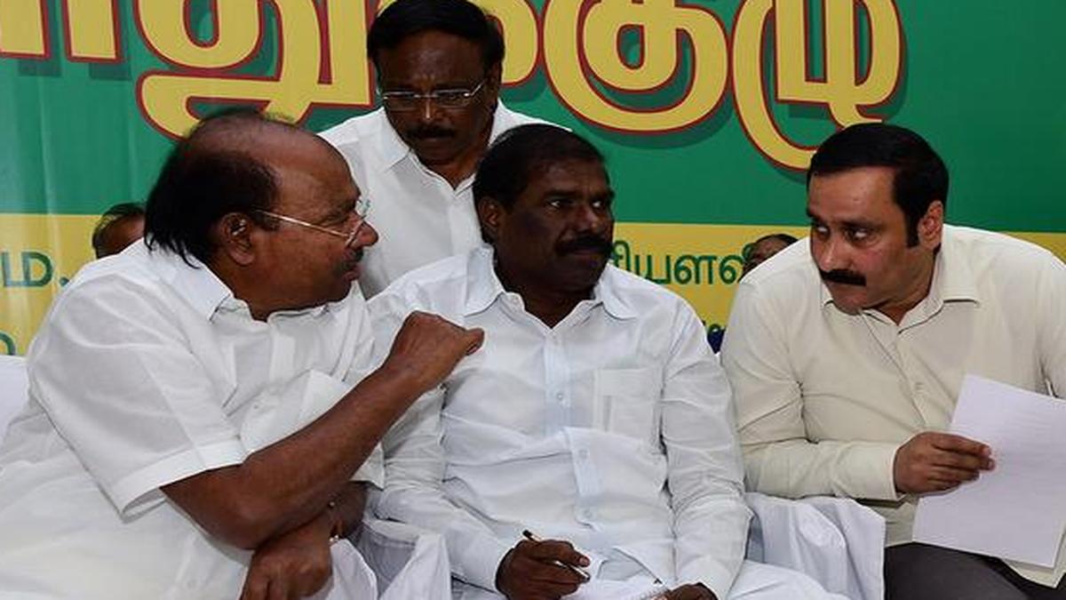 PMK threatens stir over CMB - The Hindu