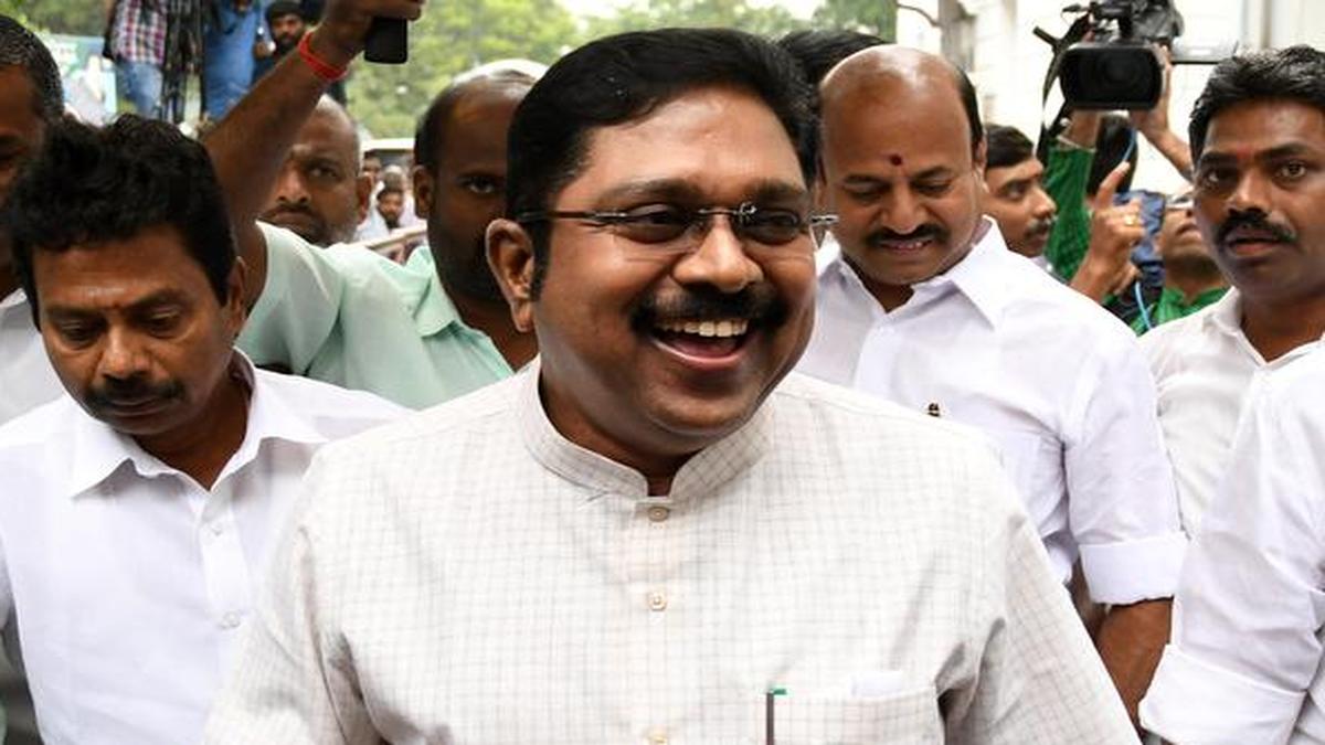 TTV Dhinakaran to launch political party on March 15 in Madurai - The Hindu