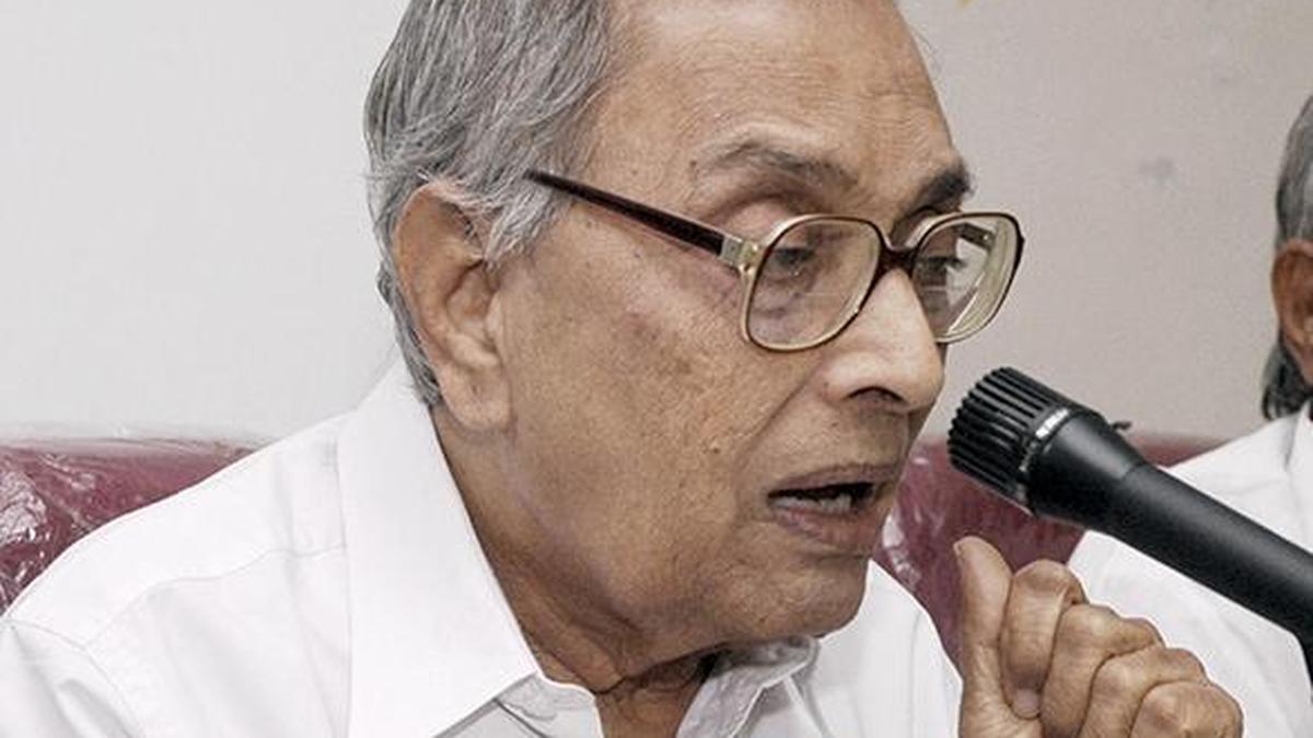 Former Chief Secretary T.V. Venkataraman no more - The Hindu