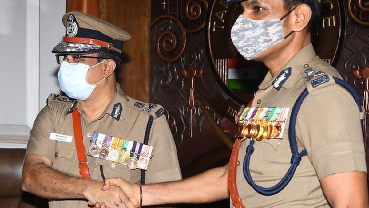 Tamil Nadu’s new DGP, C. Sylendra Babu, takes charge - The Hindu