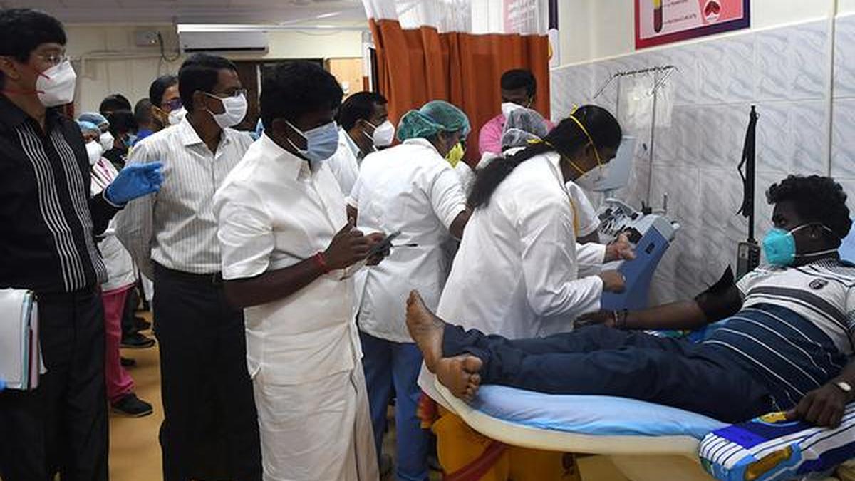 Plasma bank comes up at RGGGH - The Hindu