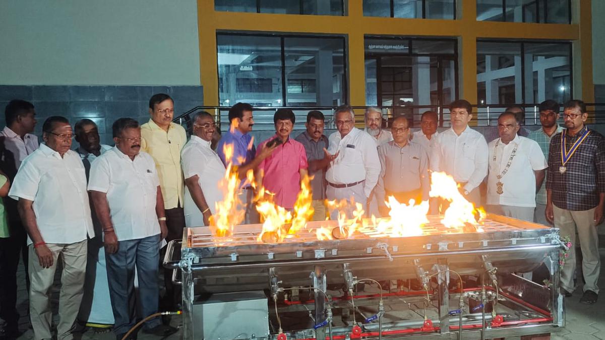 Mobile crematorium service introduced to serve rural areas in Erode ...