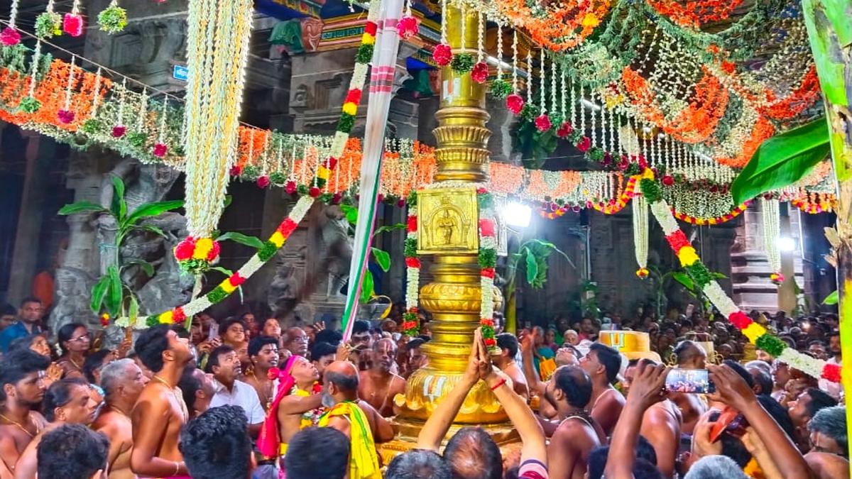 Aadipooram festival begins at Andal temple in Srivilliputtur - The Hindu