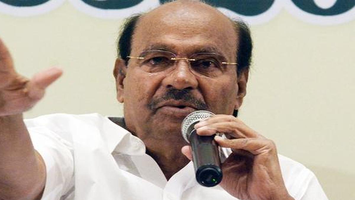 PMK leader Ramadoss to launch ‘intense’ protest from December 1 seeking ...