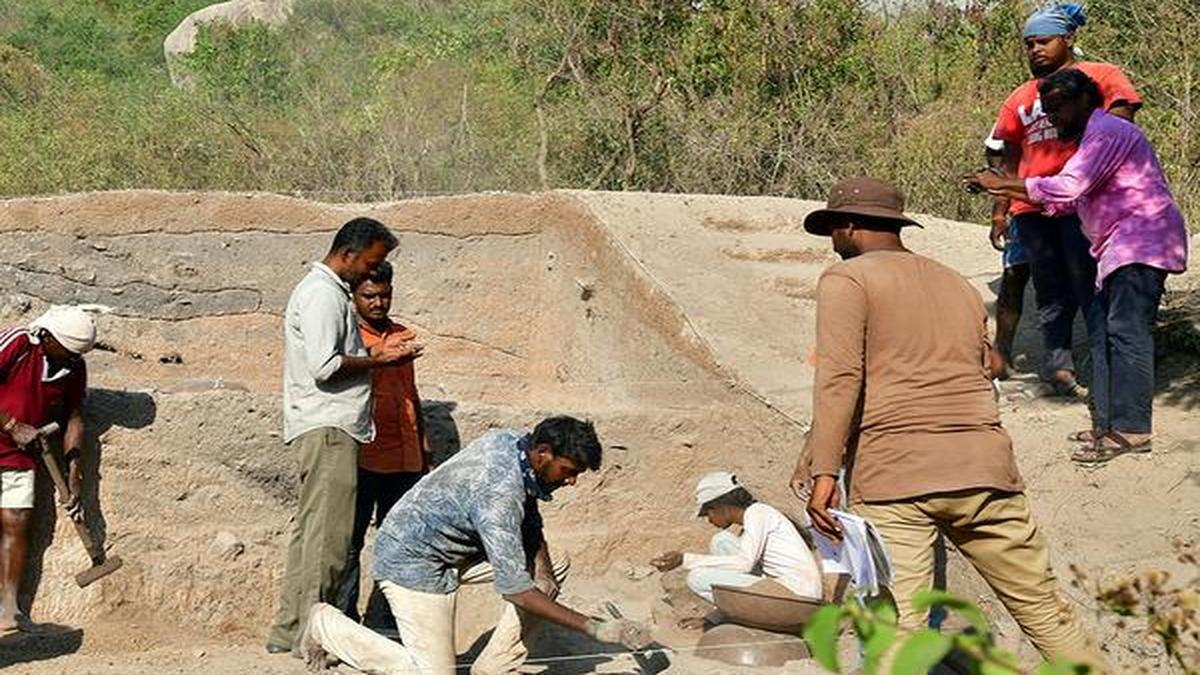 Students from University of Madras uncover neolithic site in Valasai ...