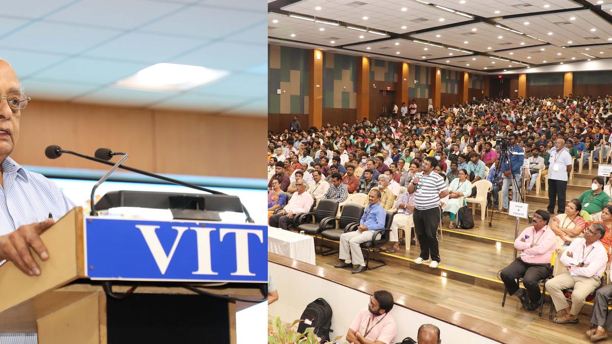 Students’ role in research stressed at VIT - The Hindu