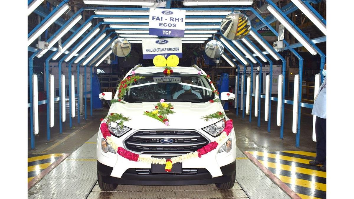 Watch | Ford India rolls out last car from its Chennai plant - The Hindu