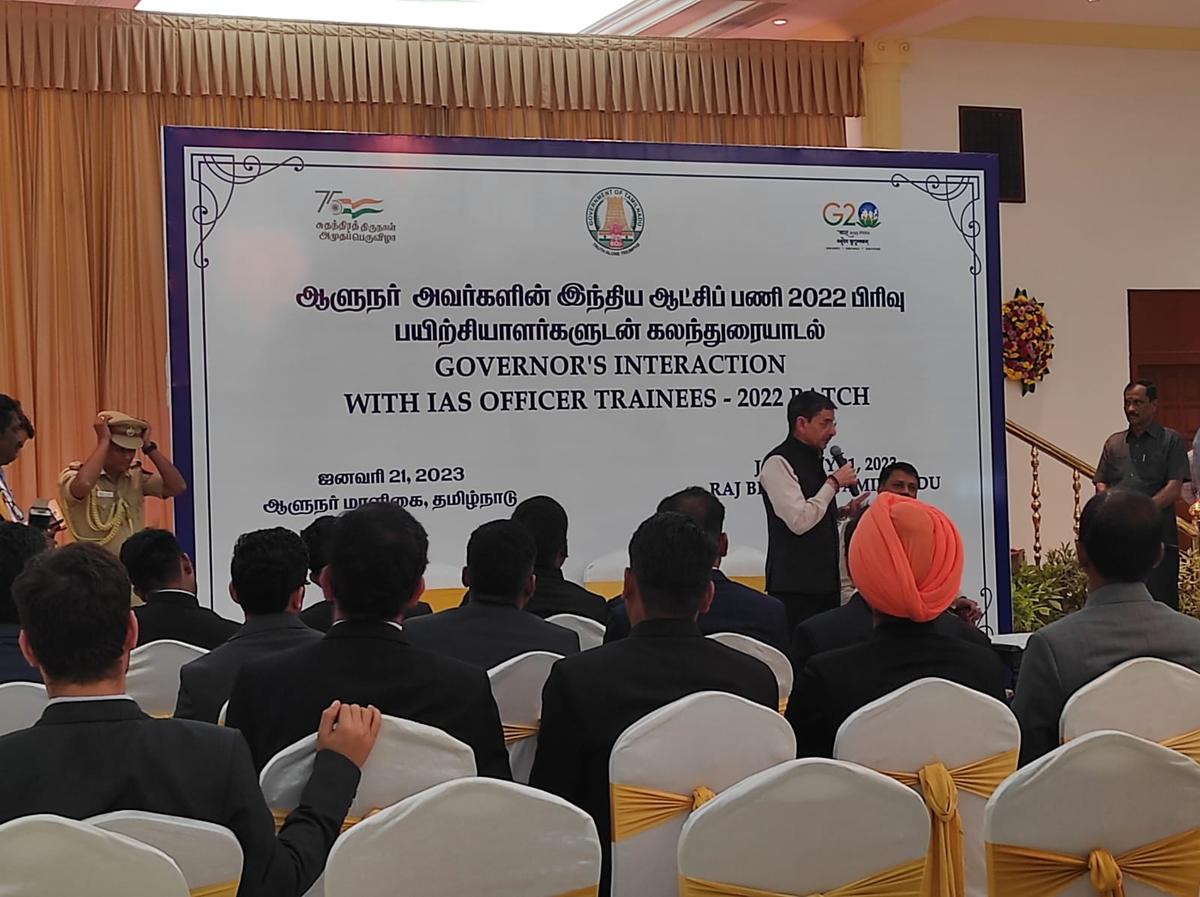 Tamil Nadu emblem, name reappear in Raj Bhavan’s invite - The Hindu