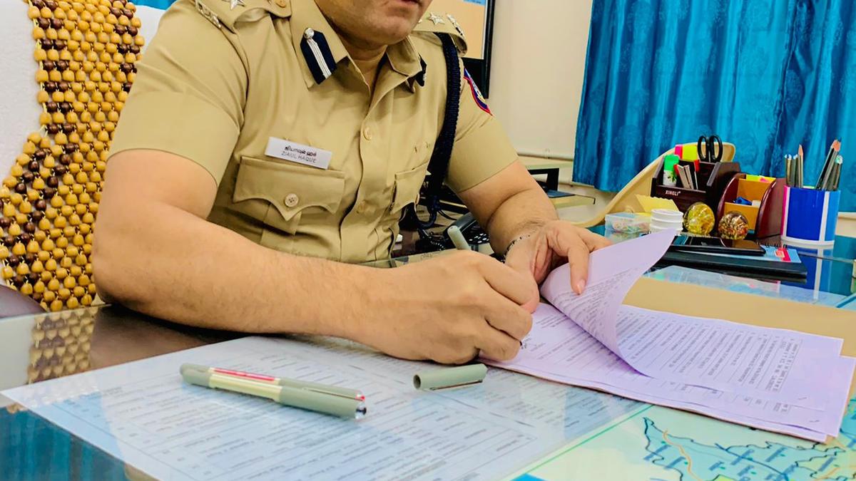 New DIG of Villupuram Range assumes office - The Hindu