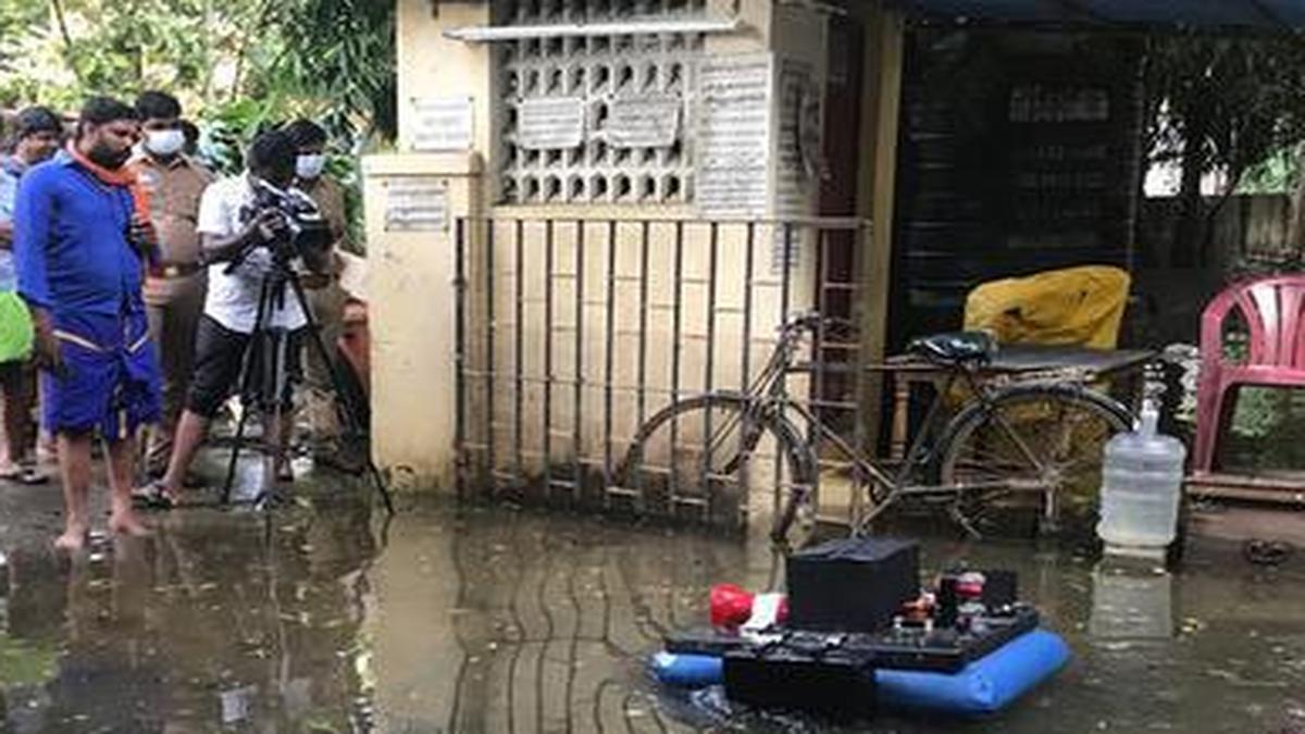 Police deploy hovercraft, drones for relief work - The Hindu