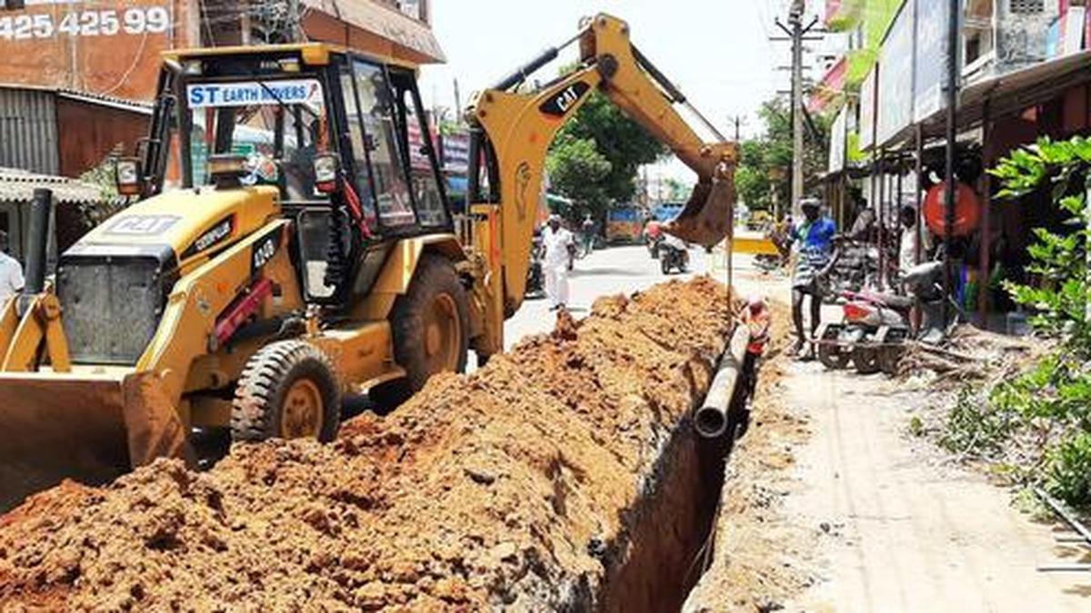 Pipeline work for drinking water project in Cuddalore district gains ...