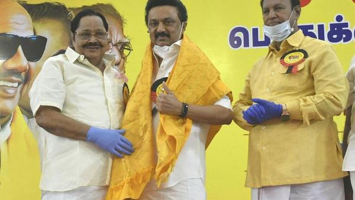 Duraimurugan elected DMK general secretary, T.R. Baalu is treasurer ...