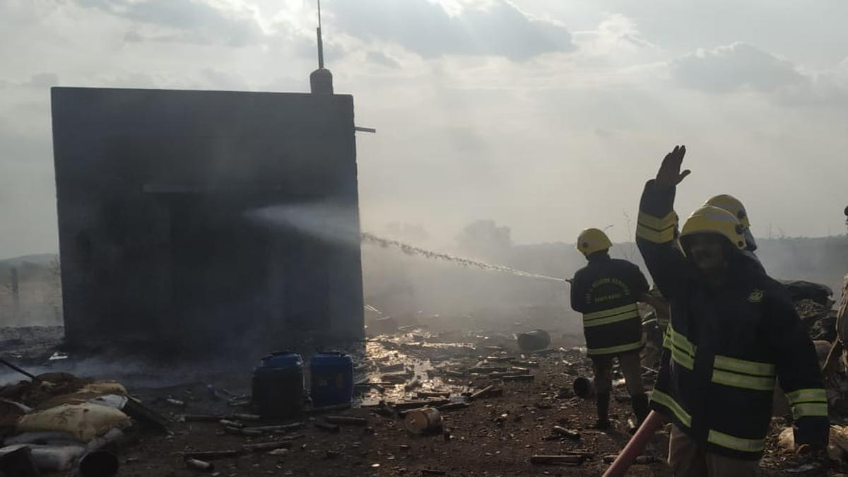 Six killed in fire accident near Sattur - The Hindu