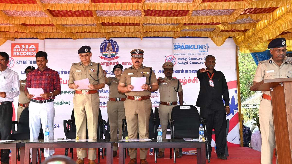 Avadi police organises awareness campaign in Chennai against drug abuse ...