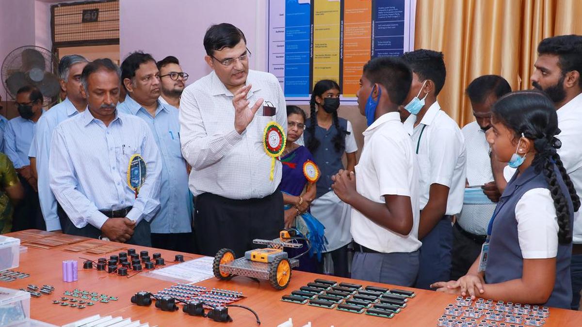 Atal Tinkering Lab inaugurated in Neyveli - The Hindu