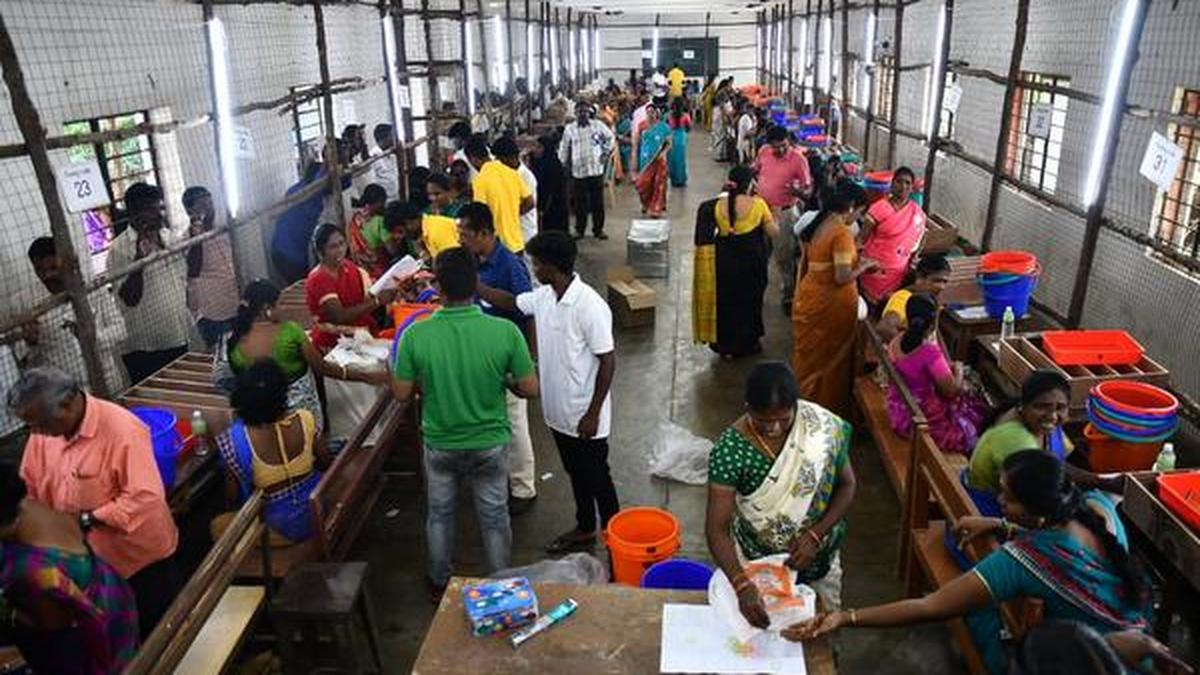 In pictures: How ballot papers are counted - The Hindu