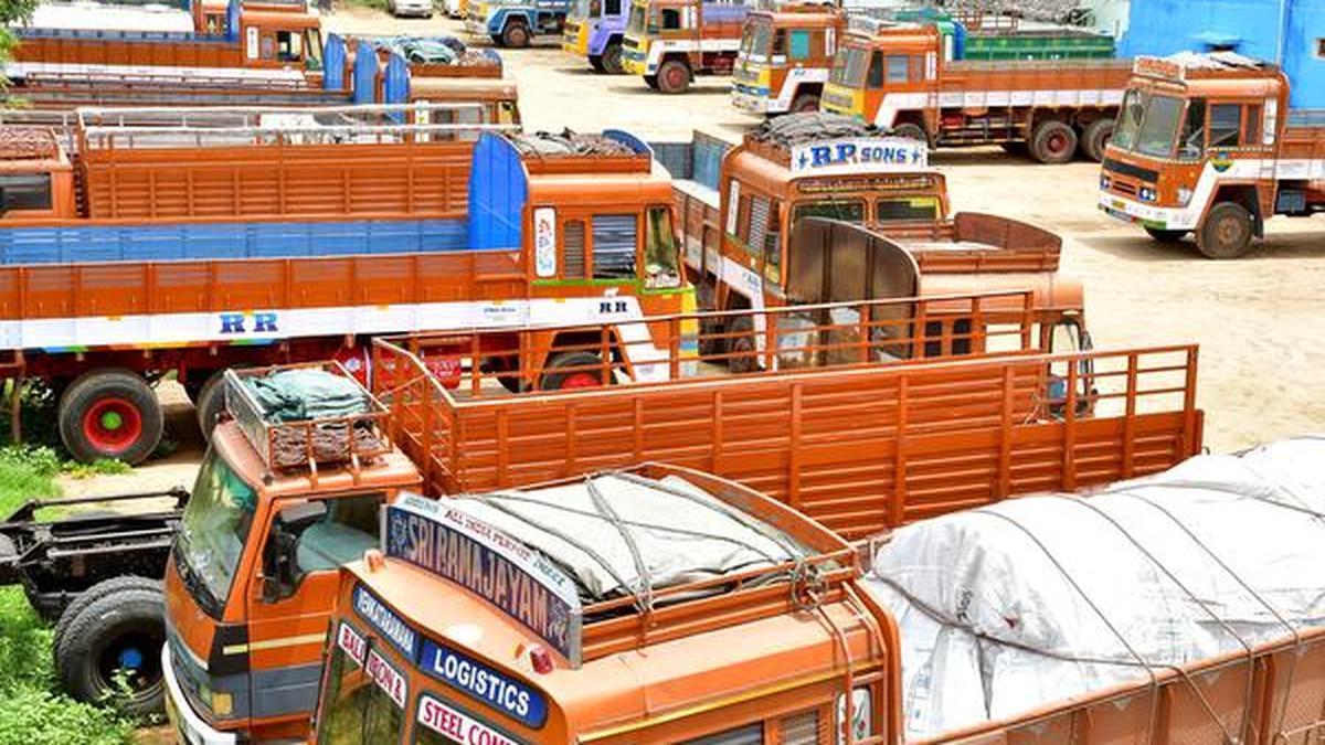 Lorry strike in T.N. on July 22 - The Hindu