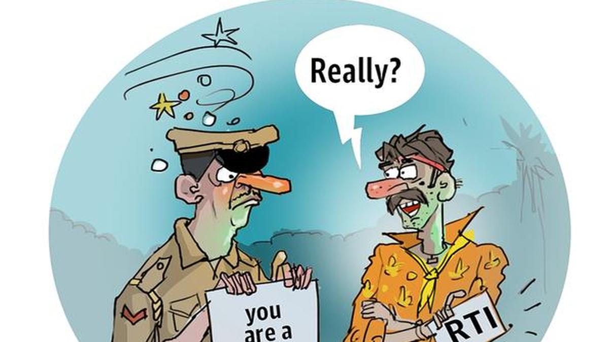 When RTI came to the aid of history-sheeter - The Hindu