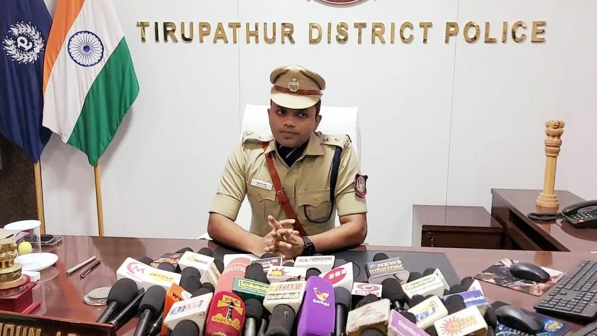 New SPs for Vellore, Tirupattur to focus on illegal liquor sale, women ...