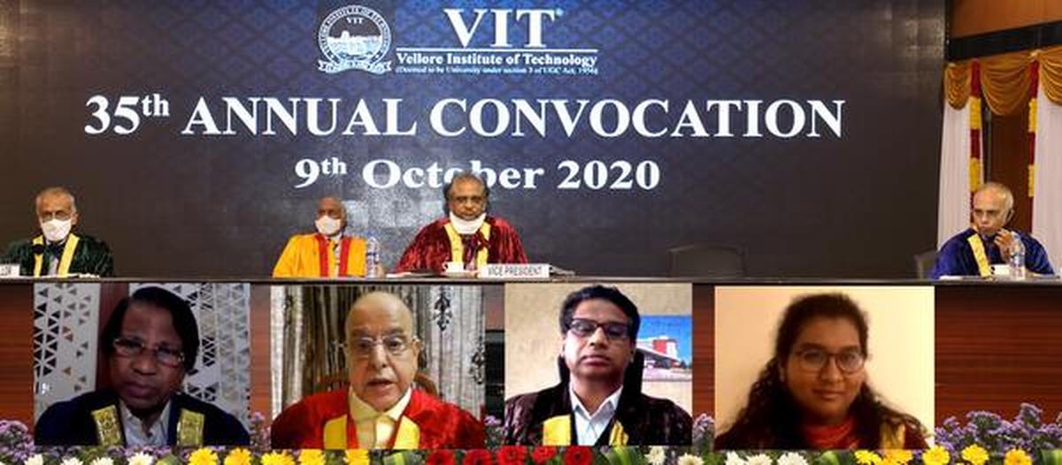 Emphasis on robust ecosystem of research and innovation at VIT ...