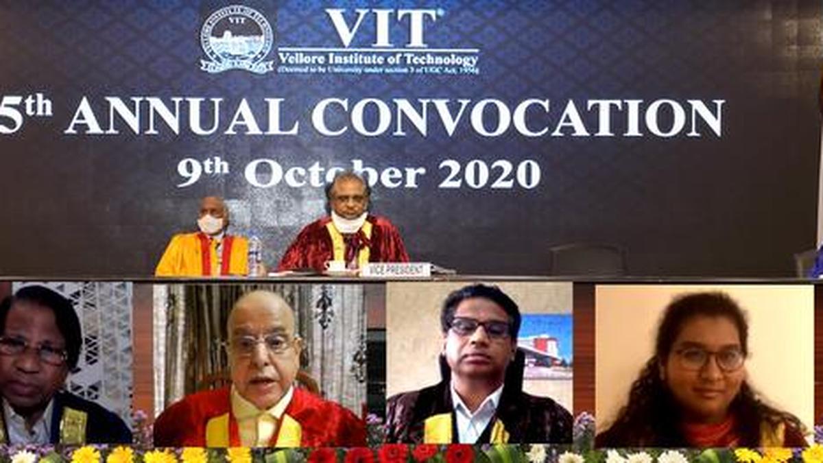 Emphasis on robust ecosystem of research and innovation at VIT ...