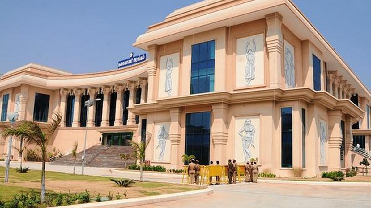 Assembly session at Kalaivanar Arangam? - The Hindu