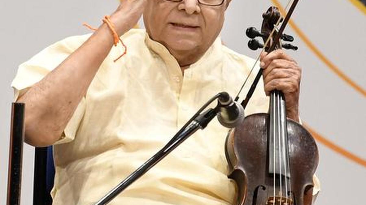 Violinist T.N. Krishnan is no more - The Hindu