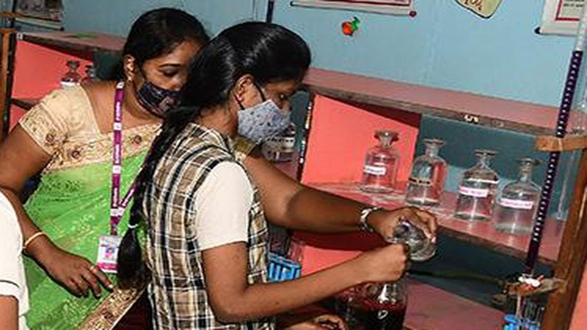 CBSE schools begin practical exams for Class XII students - The Hindu