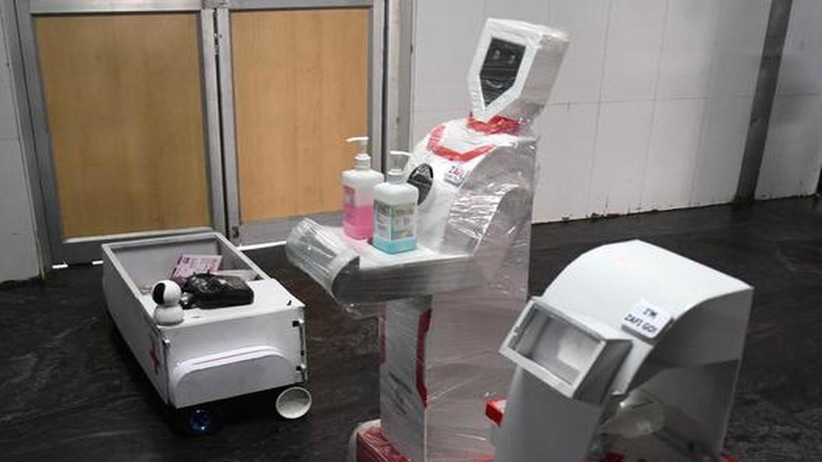 T.N. COVID-19 isolation wards to get robots - The Hindu