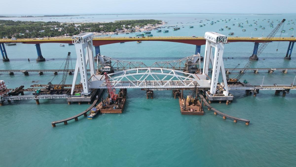 All you need to know about Pamban rail bridge - The Hindu