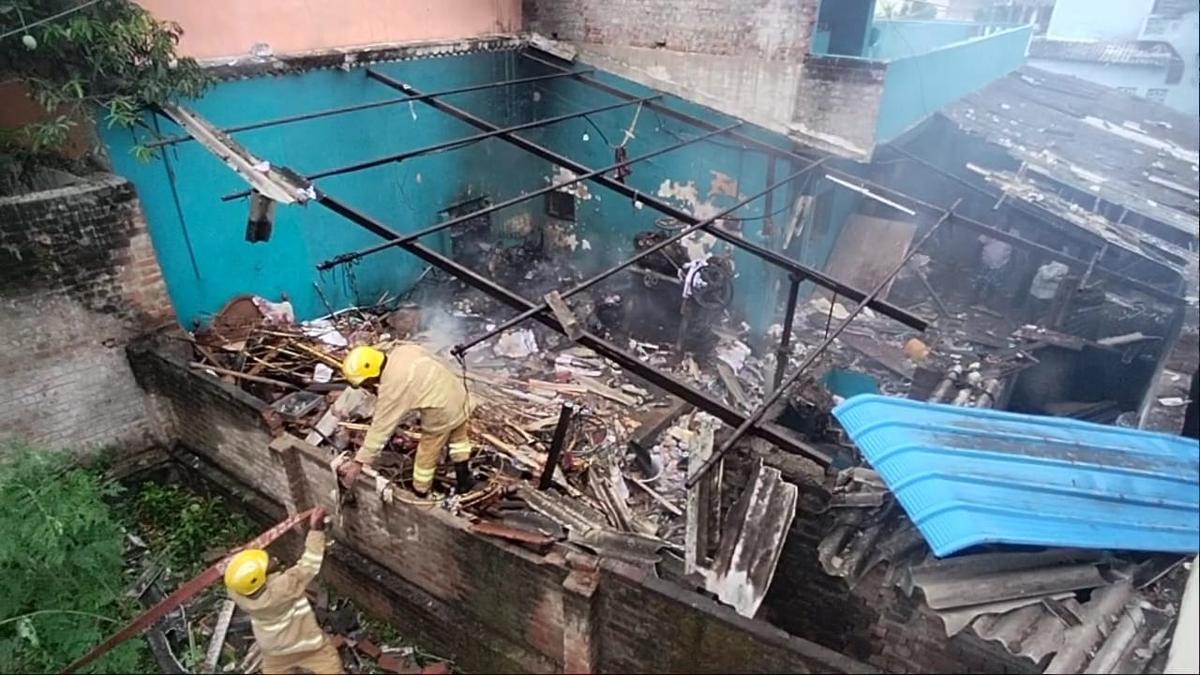 Two persons suffer severe burns in fire accident at firecracker godown ...