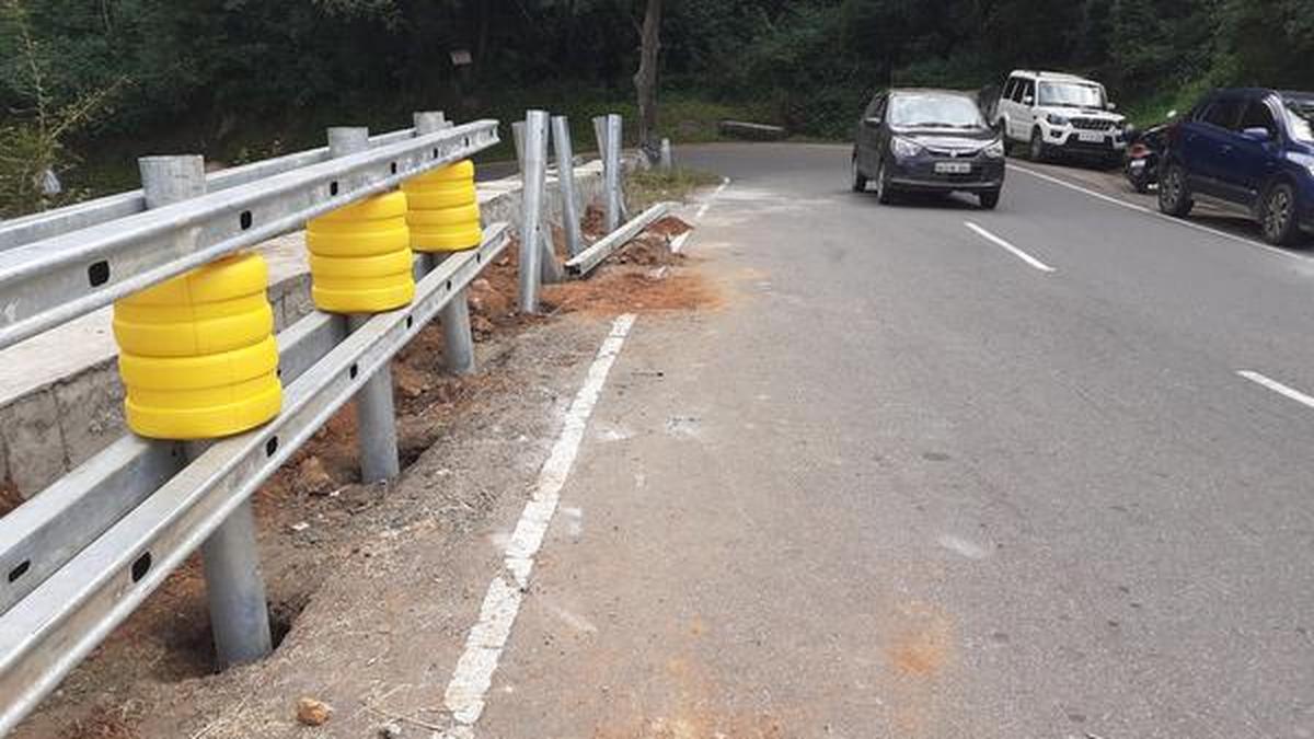 Roller crash barriers installed for first time in Tamil Nadu, along ...