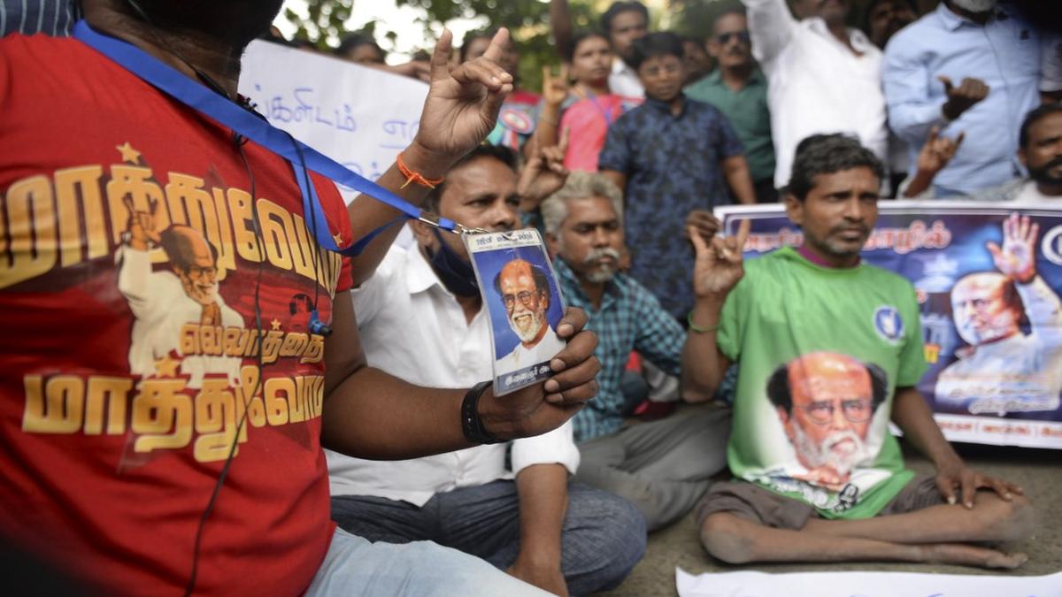 Explained | Rajinikanth’s political exit before entry - The Hindu