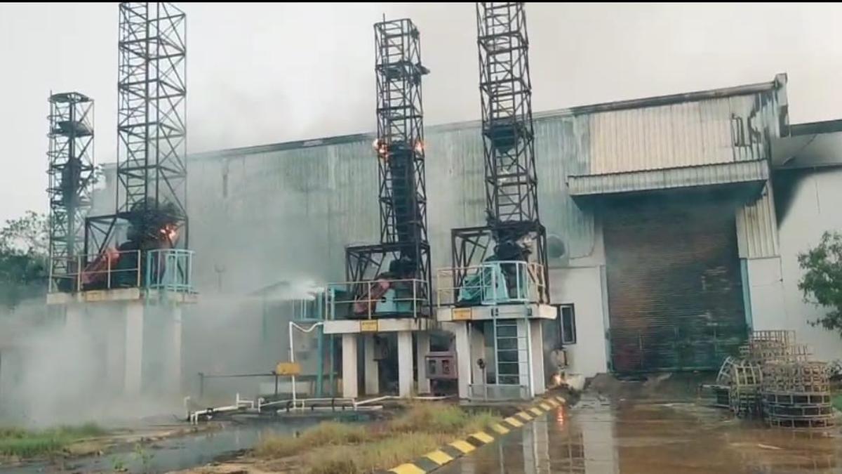 Die cast components facility gutted in Cheyyar SIPCOT - The Hindu