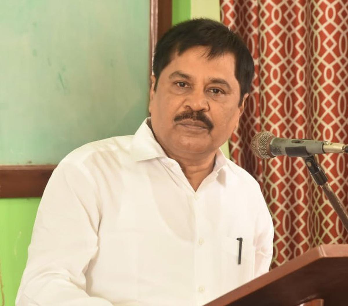 DMK suspends spokesperson K.S. Radhakrishnan - The Hindu