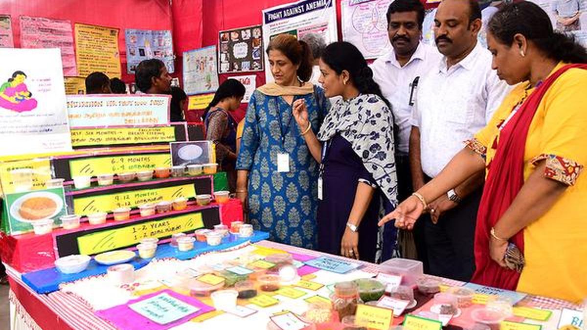 Nutrition Exhibition held at CMC - The Hindu