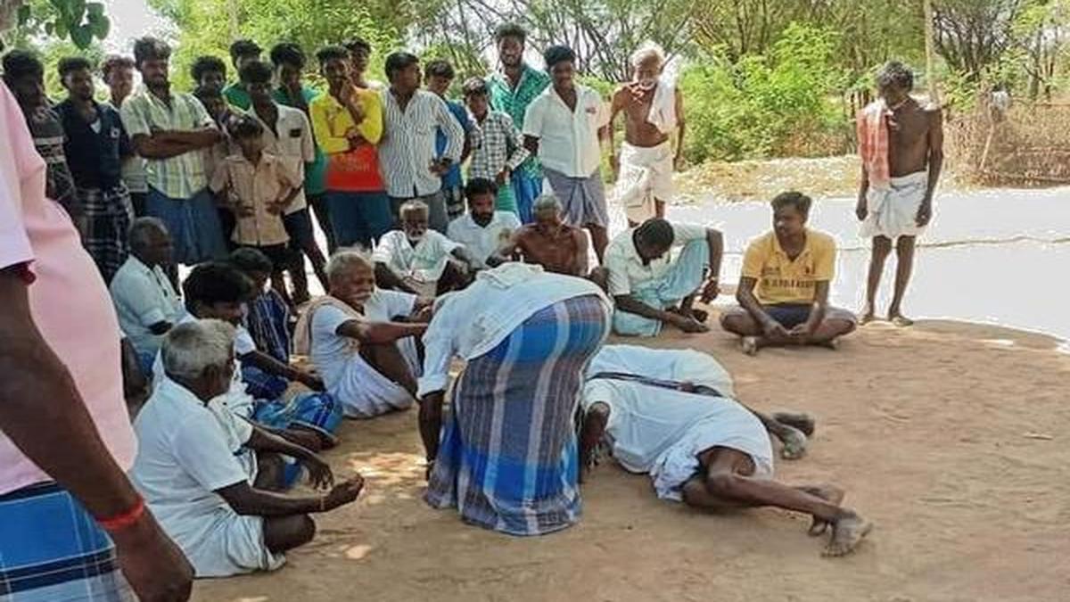 Three Dalit men forced to fall at feet of Panchayat, case booked under ...