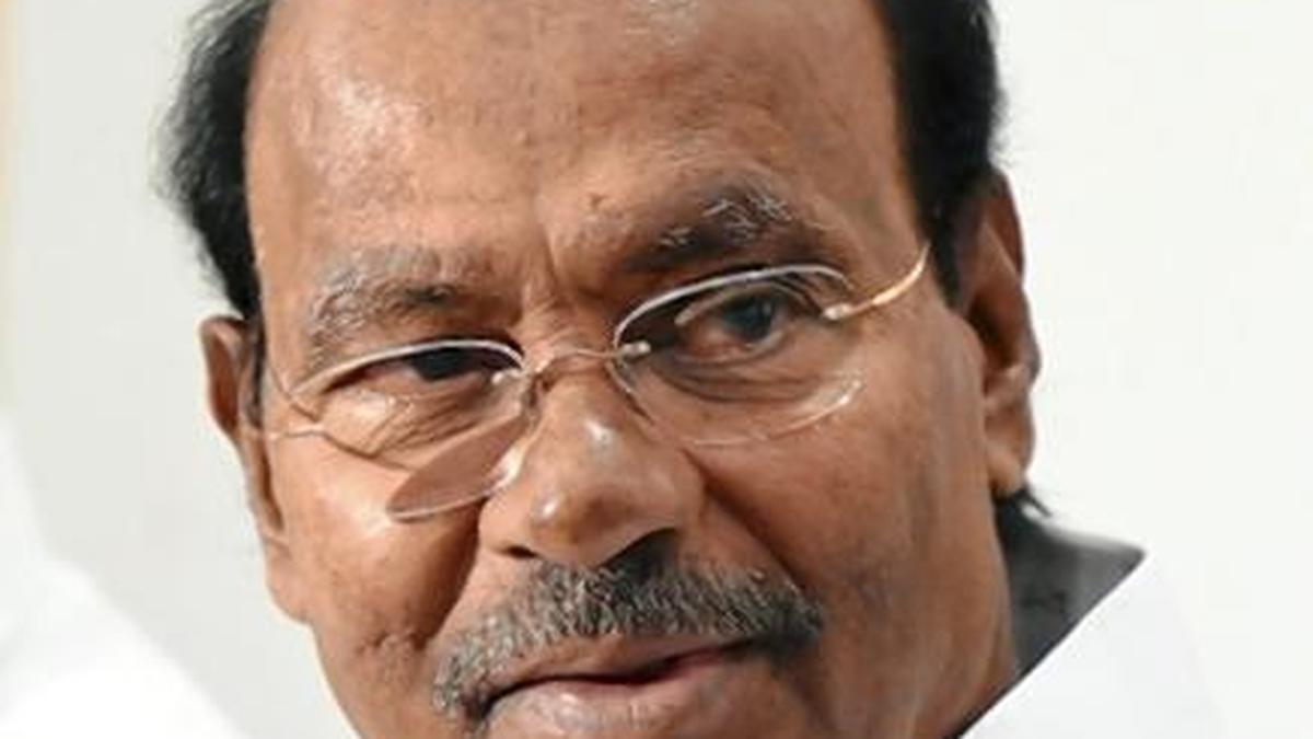 Ramadoss threatens journalist who questioned him on tree felling - The ...