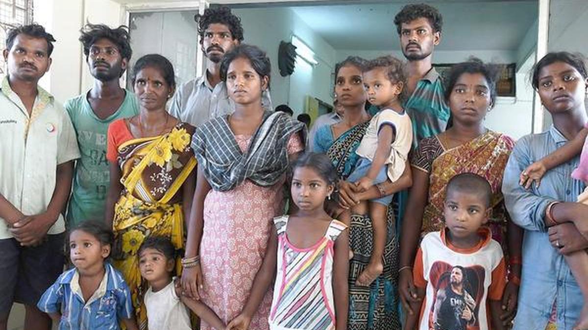 Bonded labourers rescued in Katpadi - The Hindu