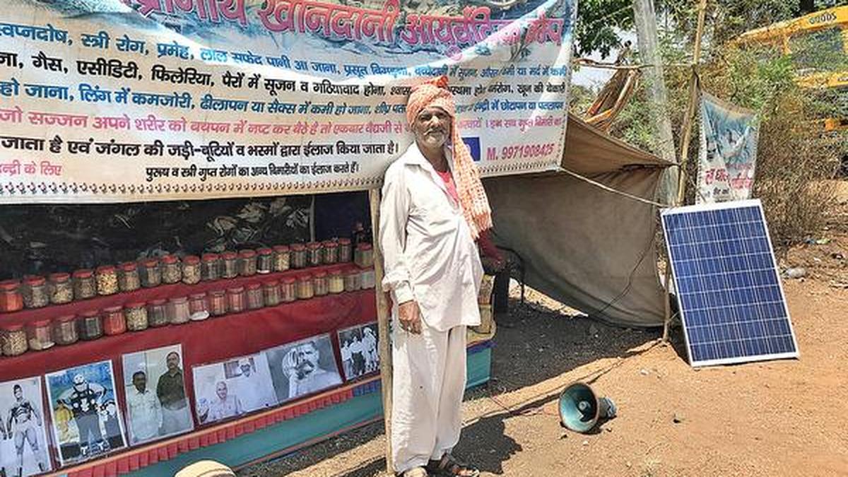 Powering his life with sunshine - The Hindu