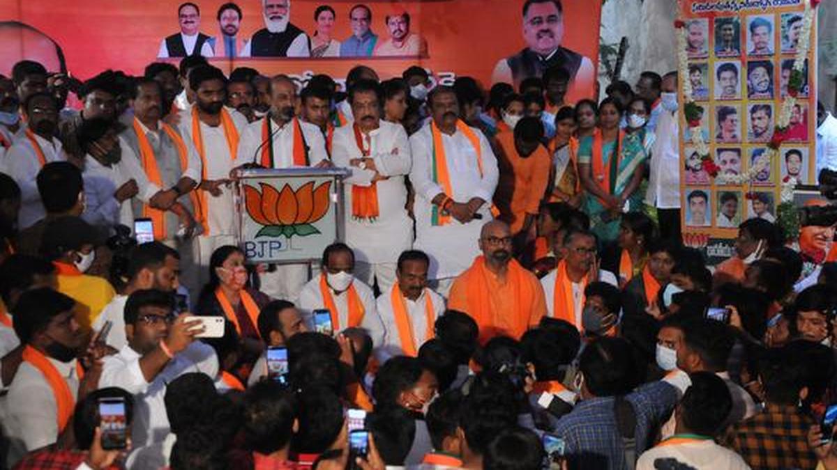 Bandi warns of laying siege to Assembly - The Hindu