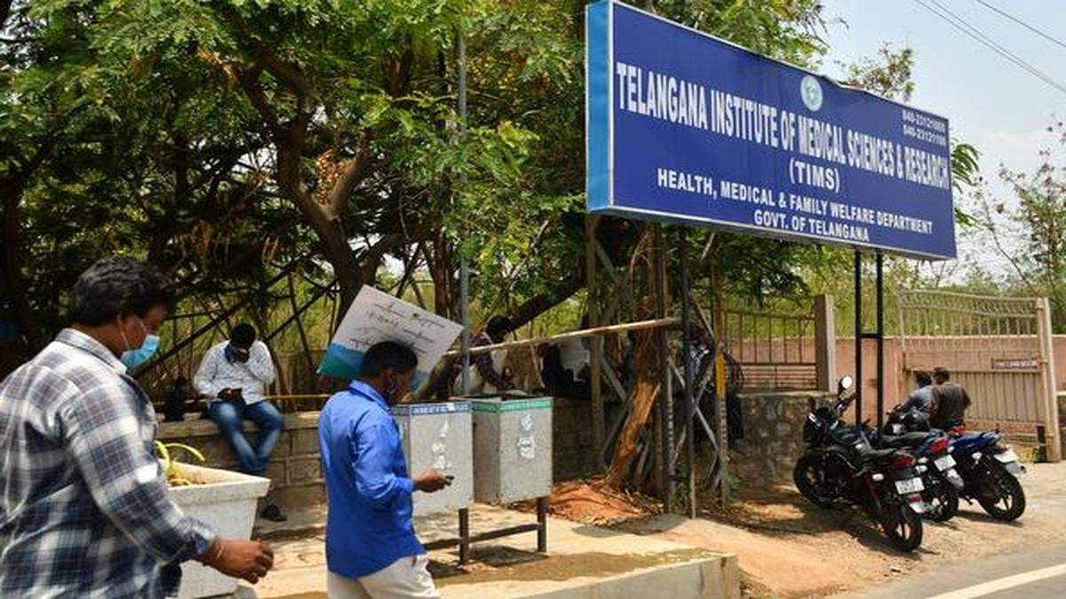 COVID-19 | Dead on display in TIMS corridors - The Hindu