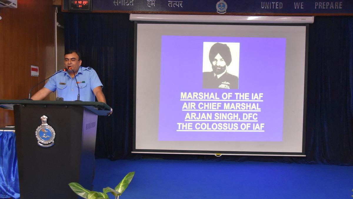 IAF to pay tribute to Arjan Singh DFC - The Hindu