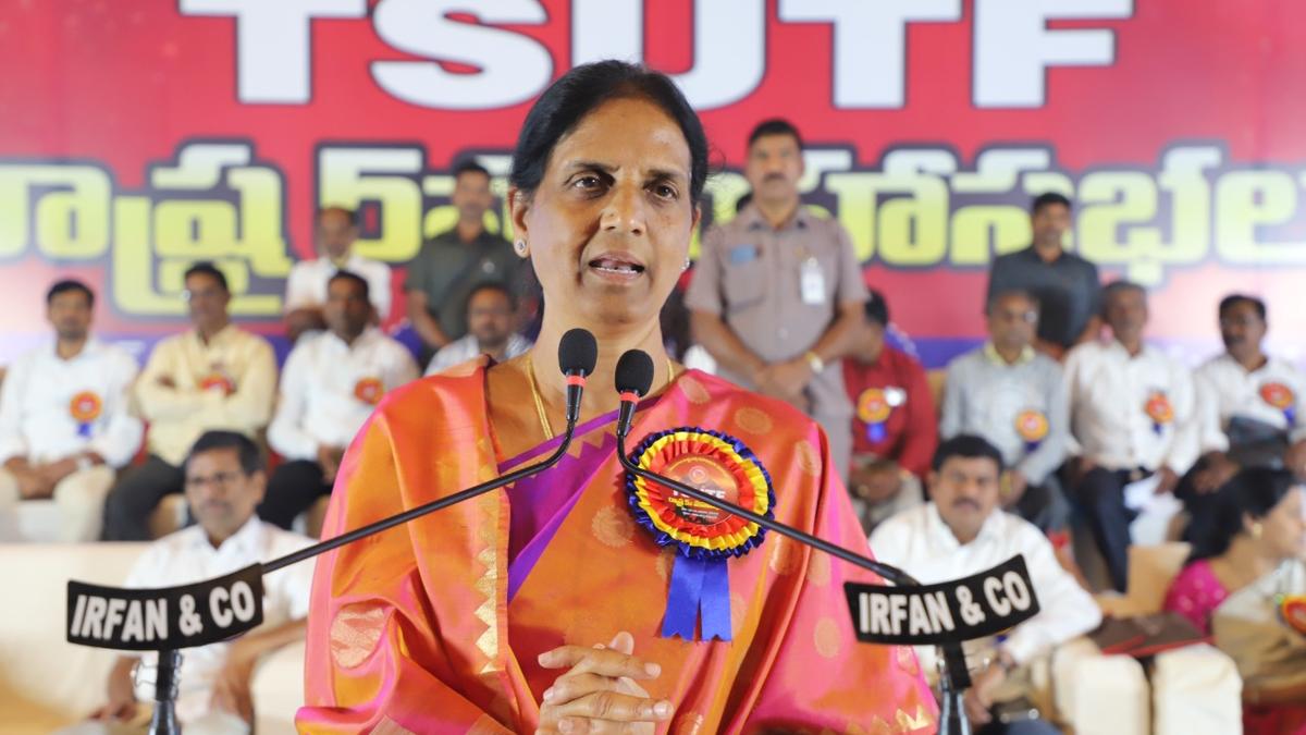 Teacher transfer and promotions soon: Sabita Indra Reddy - The Hindu